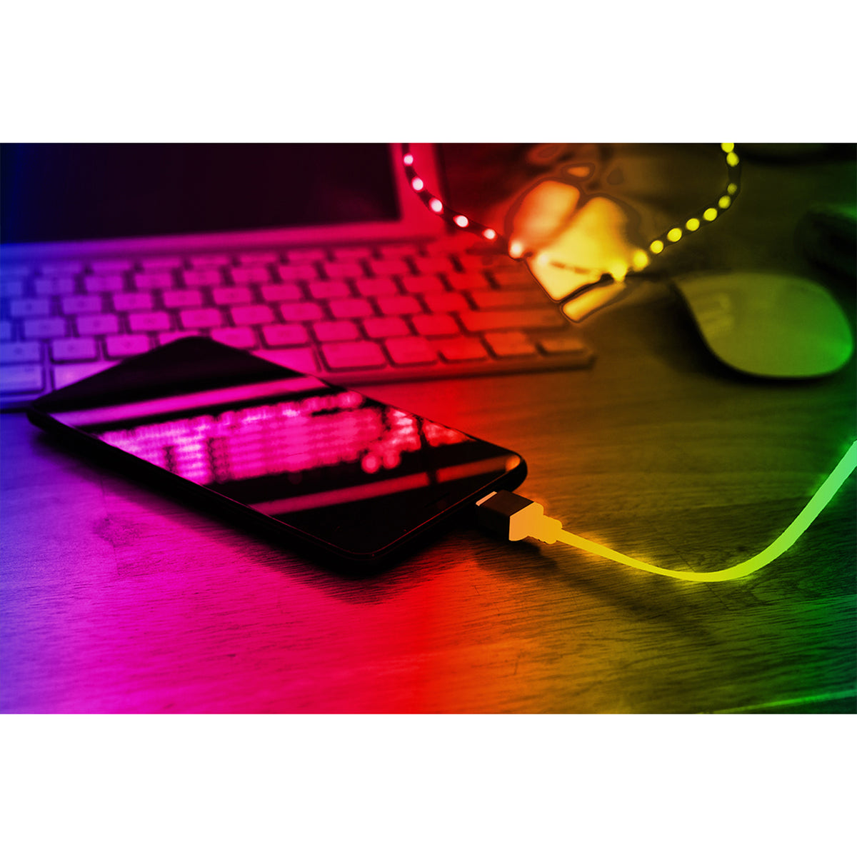Ciao Tech 2A 6 ft LED Light-Up Rounded -Type C USB Cable – Lifeware Group